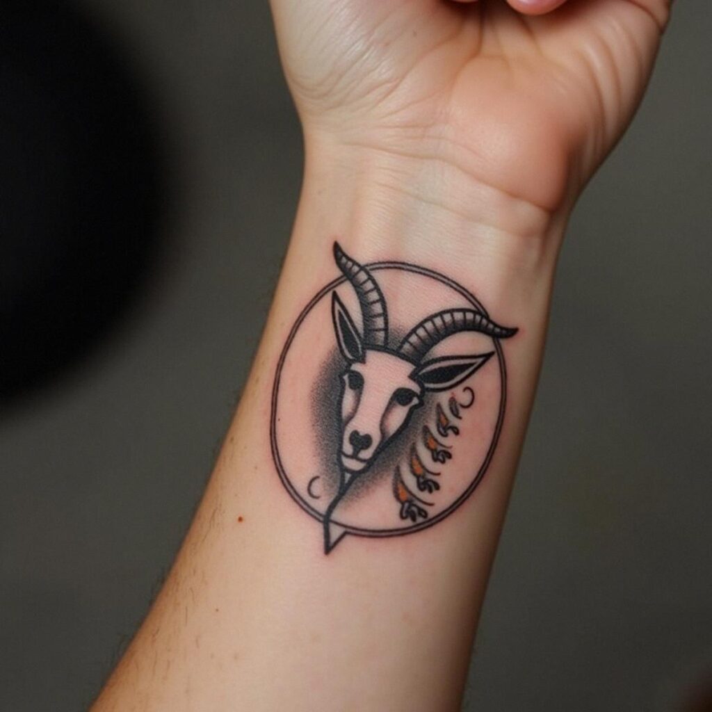 Capricorn Woman Wrist Tattoo Designs - TheReadingTub