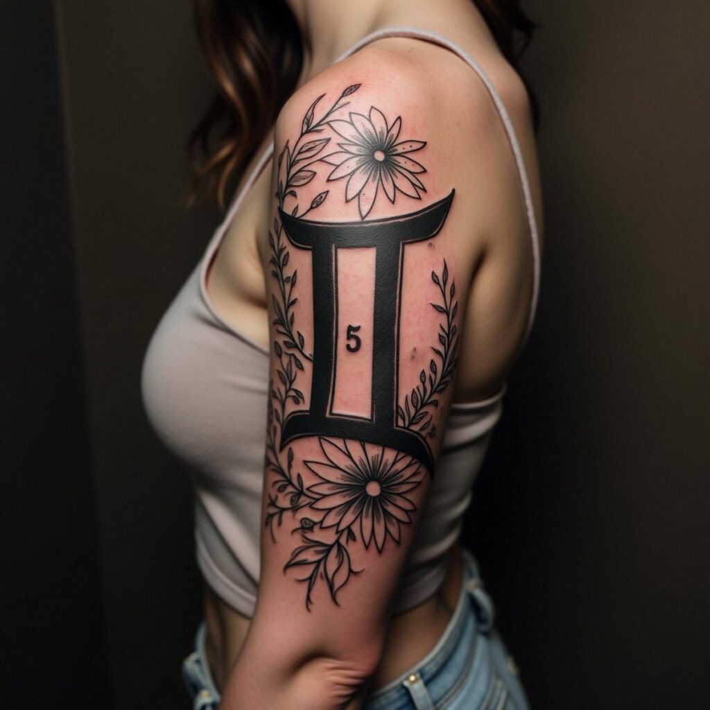 Gemini Woman Sleeve Tattoo Ideas - TheReadingTub