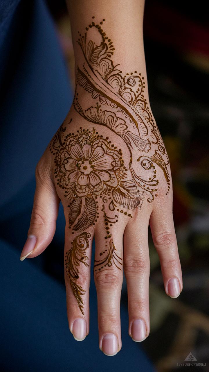 26 Stunning Henna Tattoo Ideas - TheReadingTub