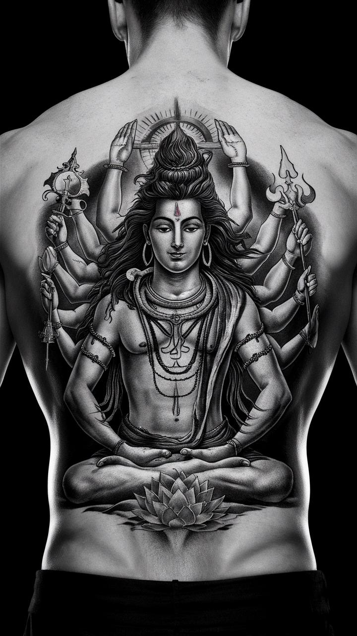 45 Unique Shiva Tattoo Ideas You’ll Love - TheReadingTub