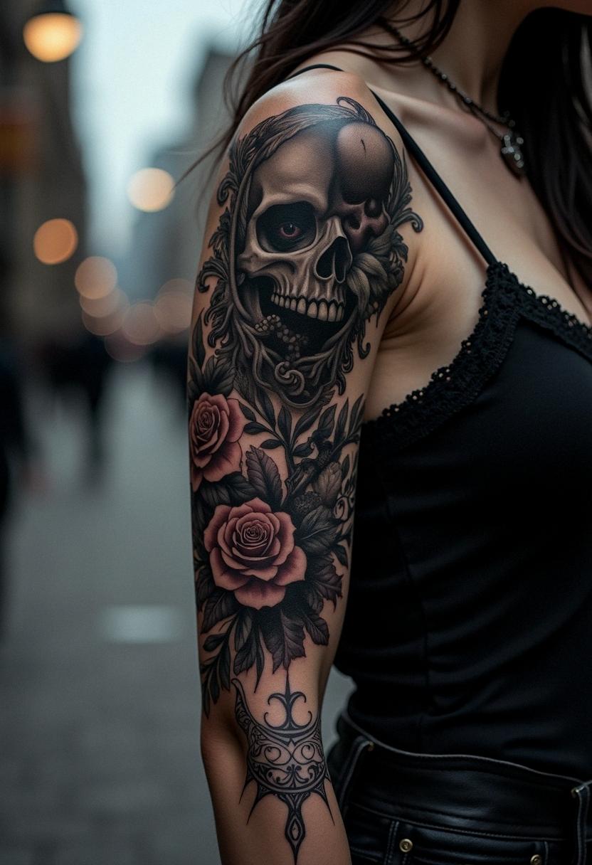 Bold Goth Tattoos For Unique Ink - TheReadingTub