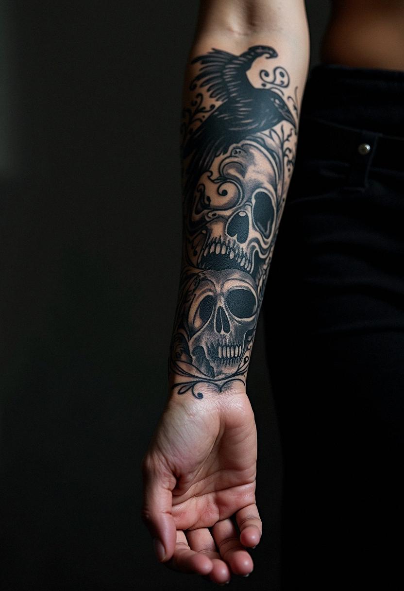 Bold Goth Tattoos For Unique Ink - TheReadingTub