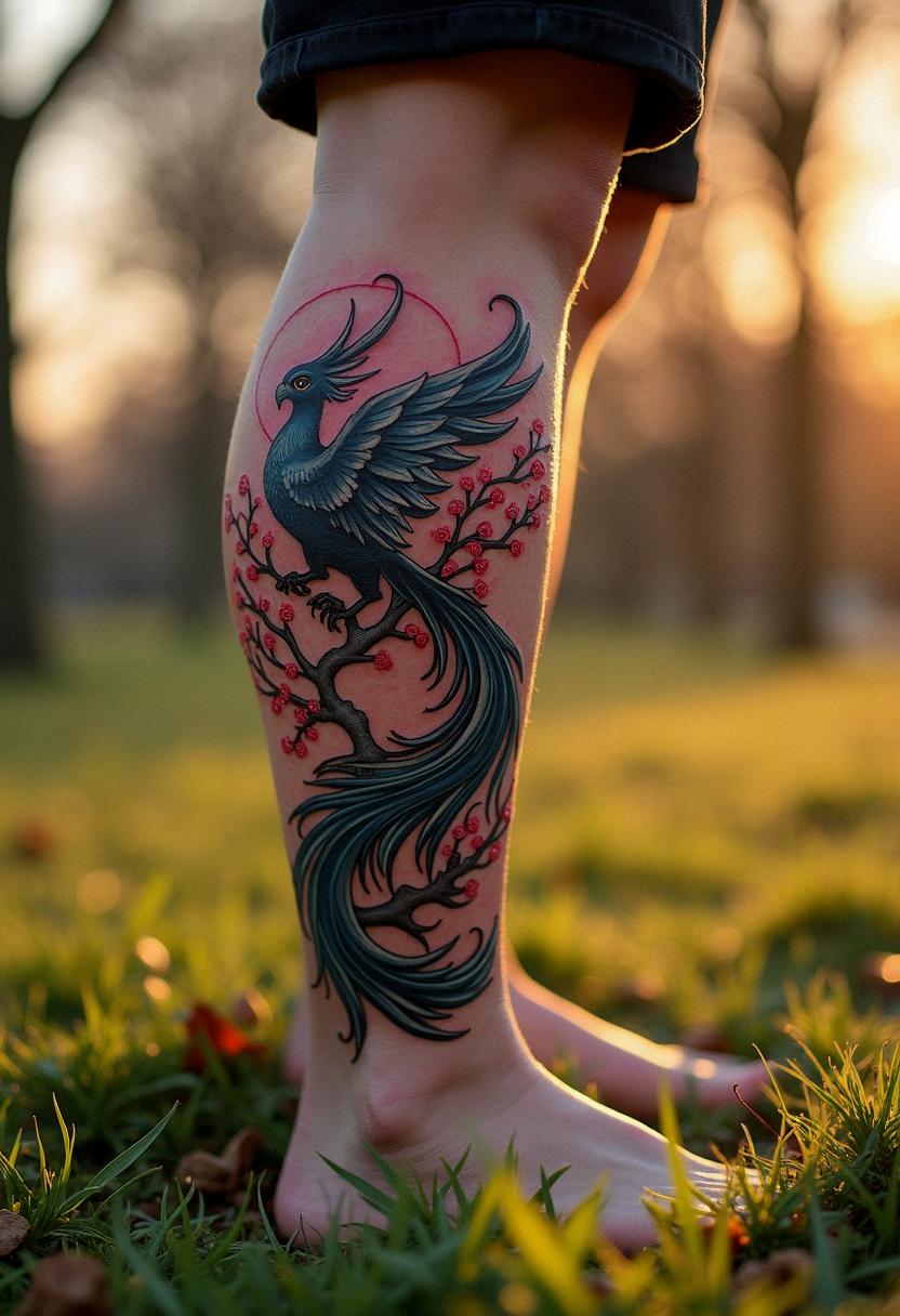 Stunning Leg Tattoo Design Ideas - TheReadingTub