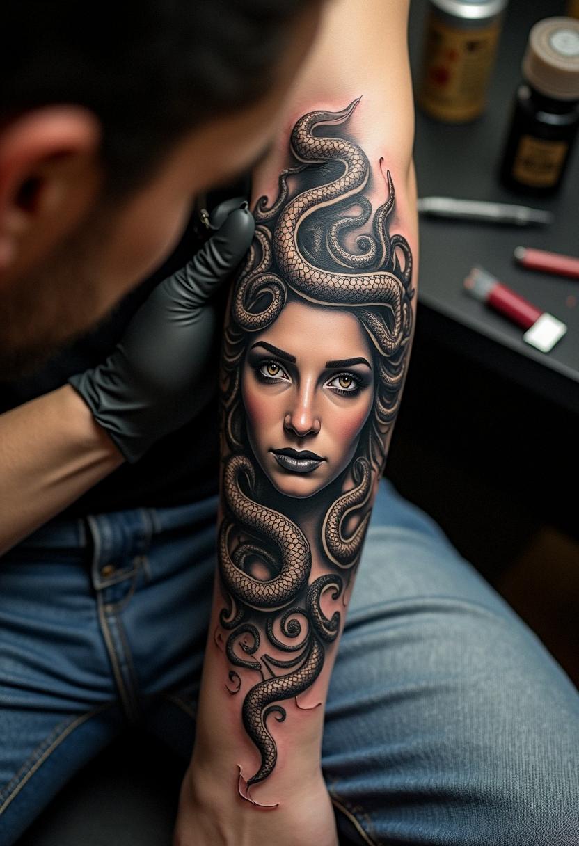 Medusa Tattoo Ideas And Inspiration - TheReadingTub